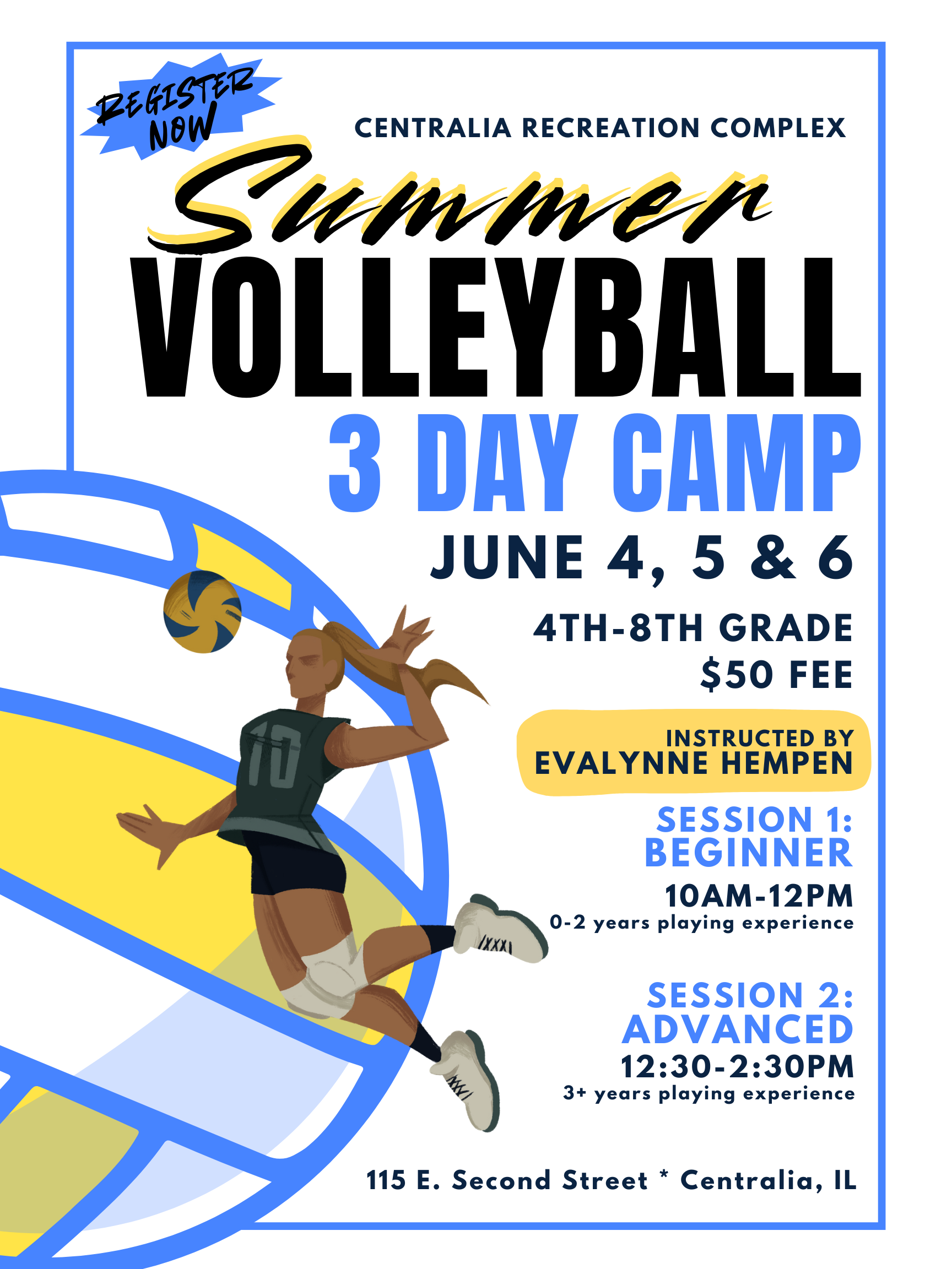 Volleyball – Centralia Recreation Complex